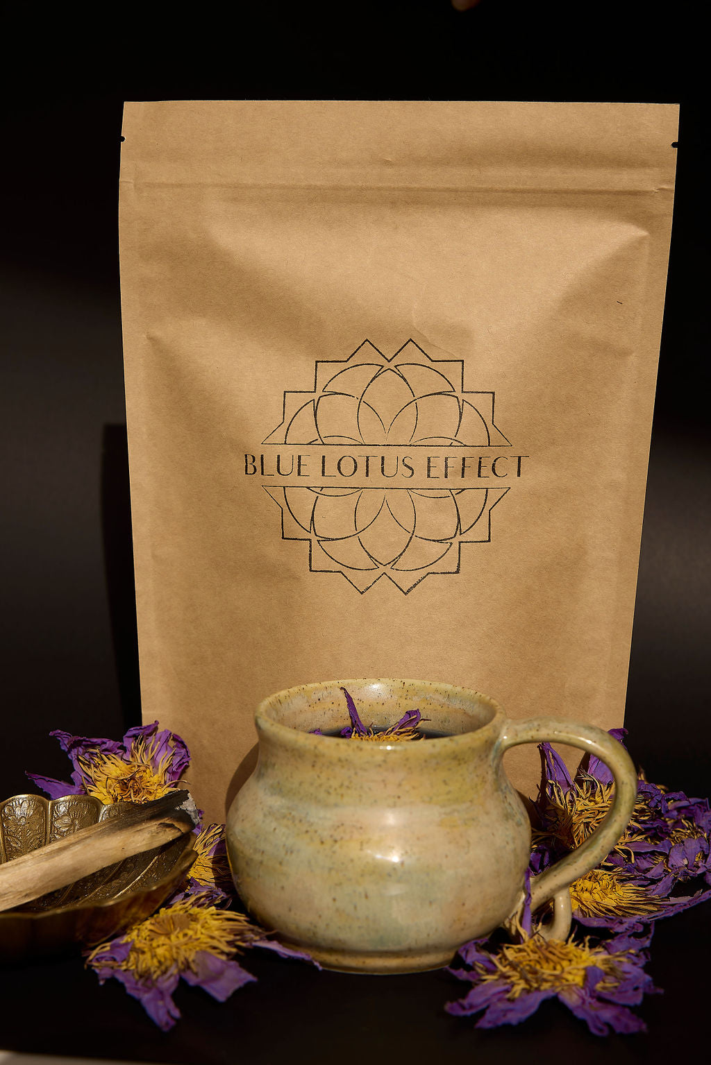 Ceremonial Grade Blue Lotus Whole Flowers 50g for Ritual & Ceremony ...